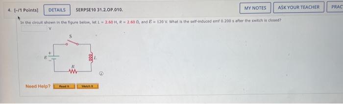 Solved PRAC 4. [-/1 Points) ASK YOUR TEACHER DETAILS | Chegg.com Solved PRAC 4. [-/1 Points) ASK YOUR TEACHER DETAILS | Chegg.com