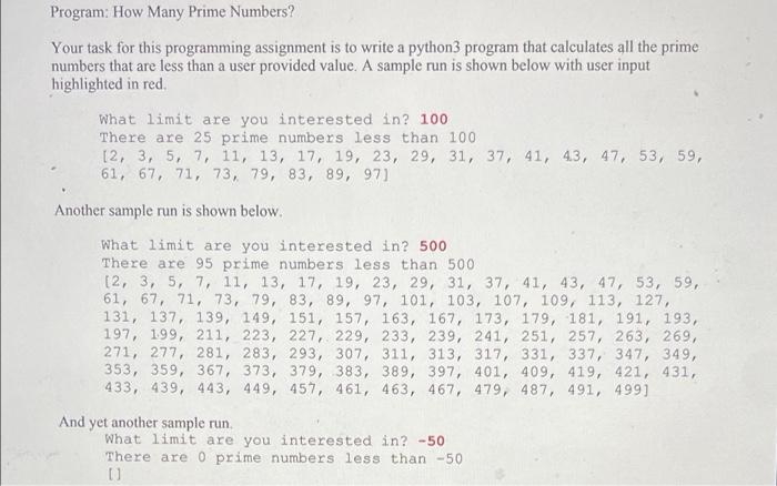 Solved Write Python Code Similar shown Below .(Prime | Chegg.com