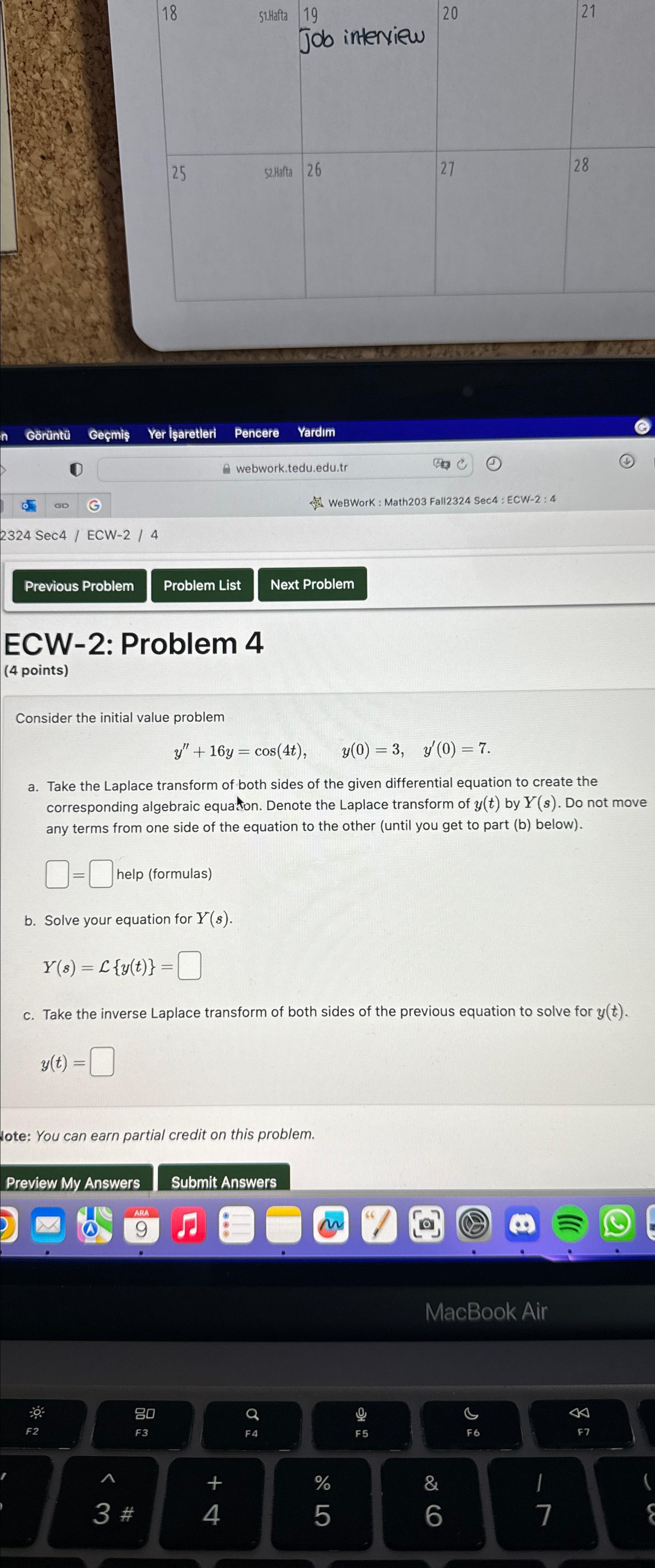 2324Sec4 / ﻿ECW-2 / 4ECW-2: Problem 4(4 | Chegg.com