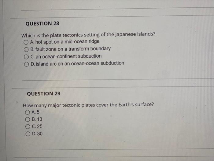 Solved QUESTION 25 Which of the following mountain ranges | Chegg.com
