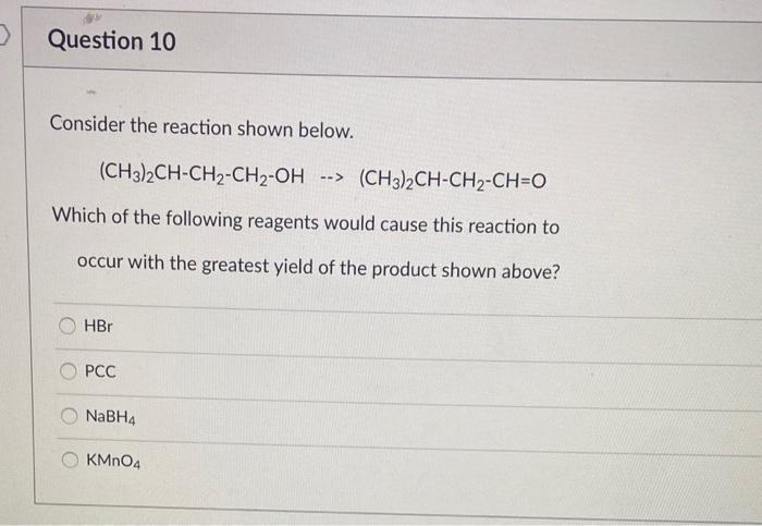Solved Consider the reaction shown below. | Chegg.com