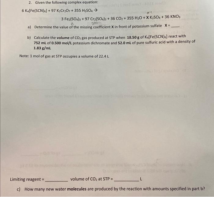 Solved 2. Given the following complex equation: 6 | Chegg.com