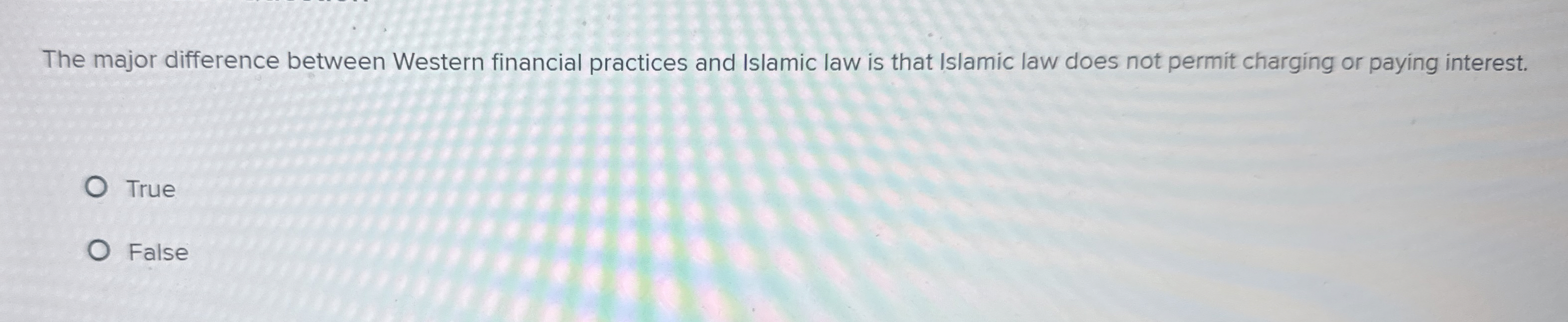 Solved The major difference between Western financial | Chegg.com