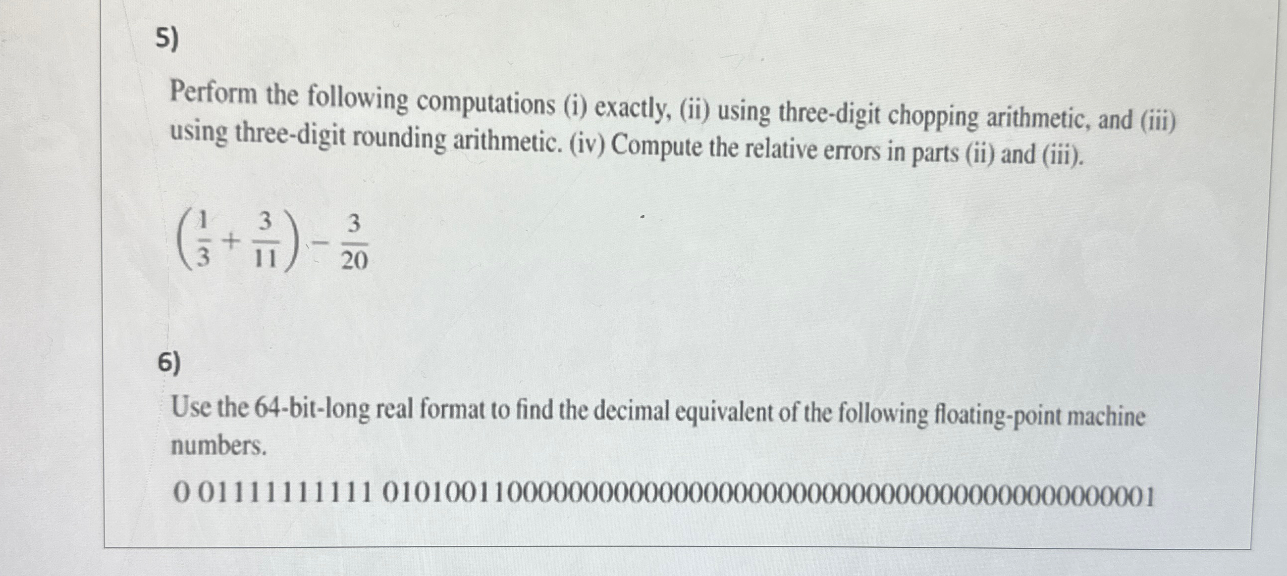 Solved Solve question 5 ﻿and 6 ﻿please | Chegg.com