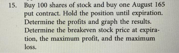 Solved The following option prices were observed for a stock | Chegg.com