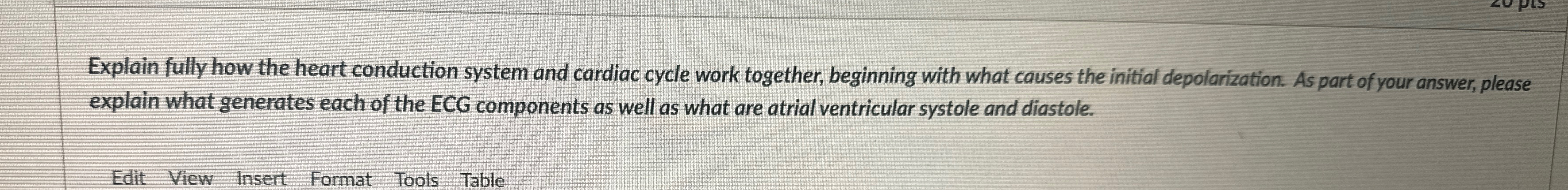 Solved Explain fully how the heart conduction system and | Chegg.com