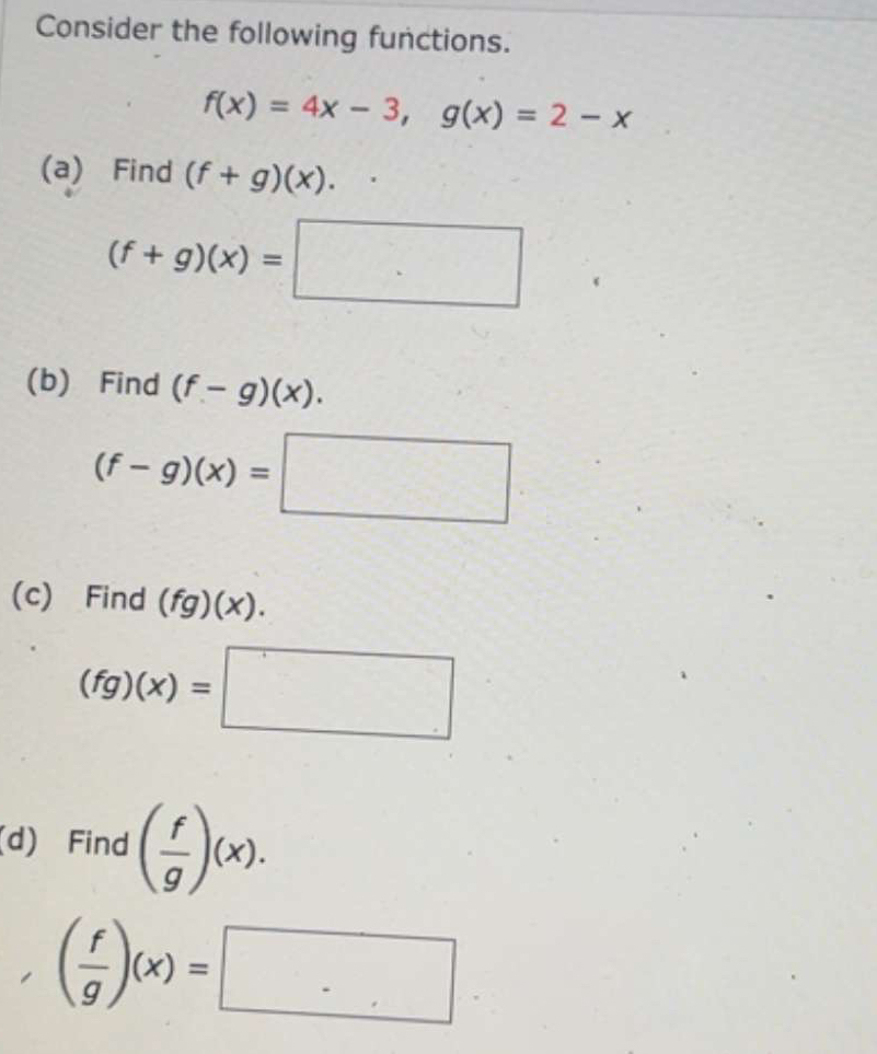 Solved Consider the following | Chegg.com