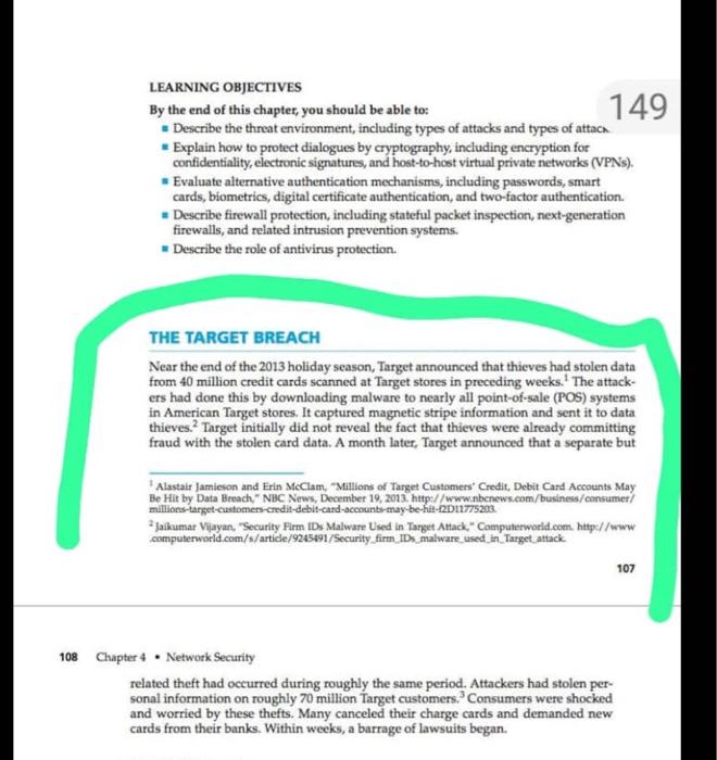 Solved LEARNING OBJECTIVES By the end of this chapter, you | Chegg.com