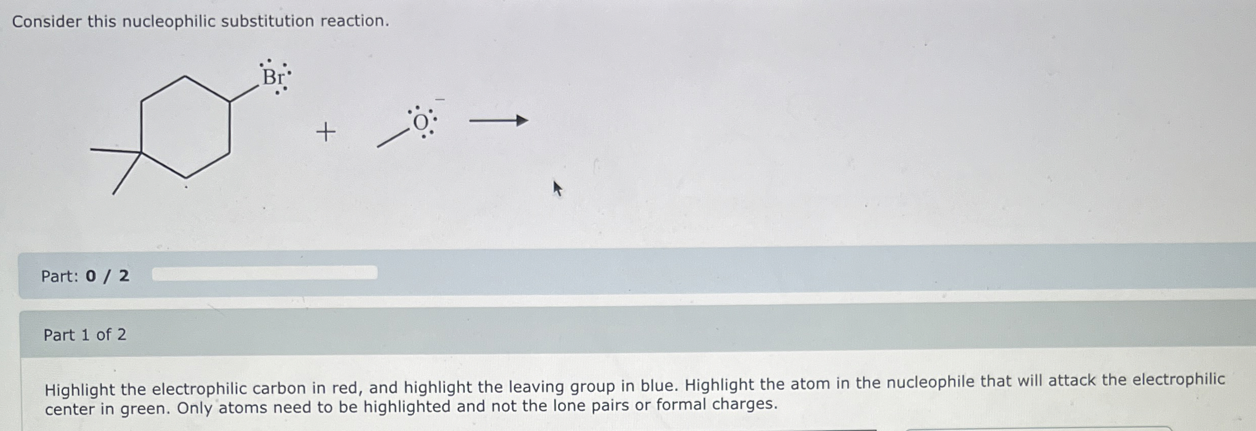 Solved Consider this nucleophilic substitution | Chegg.com