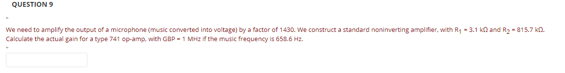 Solved please help asap, will upvoteWe need to amplify the | Chegg.com