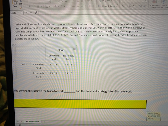 Solved Wrap Text Paste B UM OLAN Merge & Center SY 969 08-23 | Chegg.com