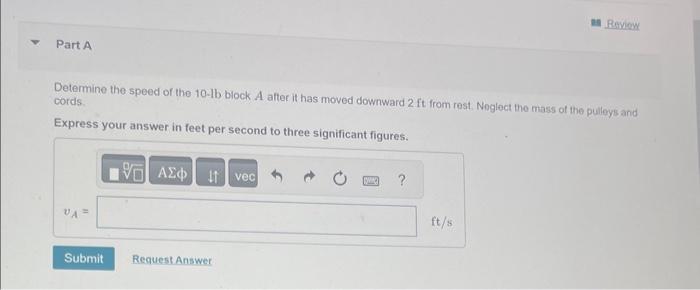 Solved The 20-1b block B rests on the surface of a table | Chegg.com