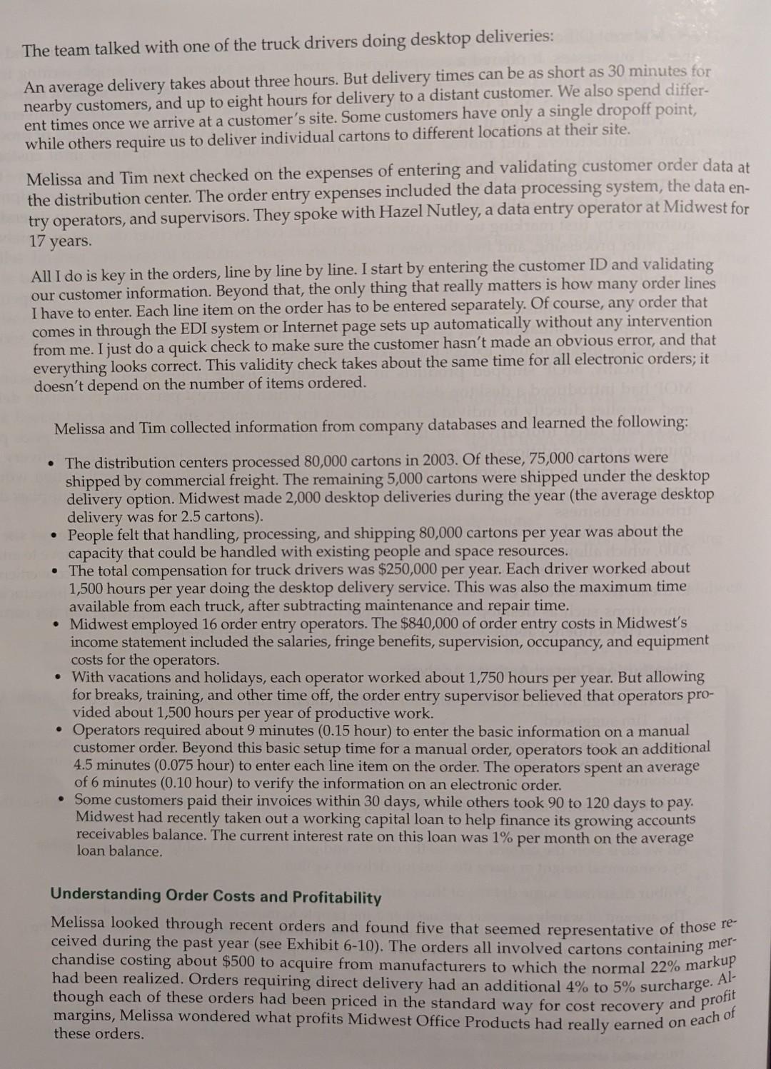 Solved LO 1, 2,3,5,6,9 6-33 Time-driven activity-based | Chegg.com