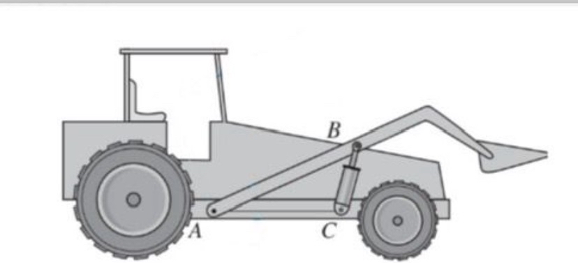 Draw three instances of this machine with kinematic | Chegg.com