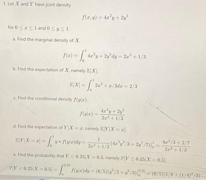 Solved formulas - f(x∣y)=f(y)f(x,y) - Cor(X,Y)=σX∗σCov(X,Y) | Chegg.com
