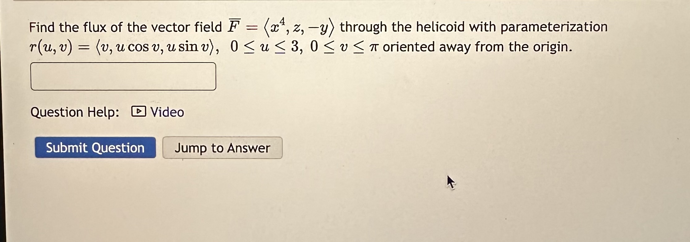 Solved Find the flux of the vector field | Chegg.com