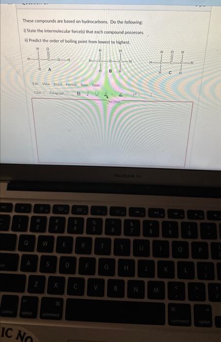 16) Do the following for compounds A-D: i) Provide | Chegg.com