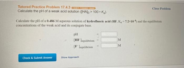 Solved Tutored Practice Problem 17.4.3 ETTSSTATO Calculate | Chegg.com
