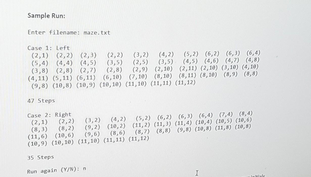 Solved spaces: r1c1r2c2 where (r1,c1) is the start position | Chegg.com
