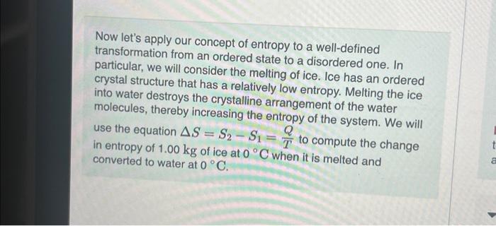 Solved When 160 g of liquid water at 0∘C freezes into a 160 | Chegg.com