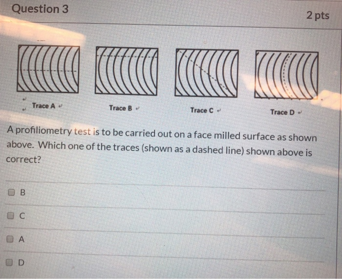 Solved Question 3 2 pts Trace A Trace B Trace C- Trace D A | Chegg.com Solved Question 3 2 pts Trace A Trace B Trace C- Trace D A | Chegg.com