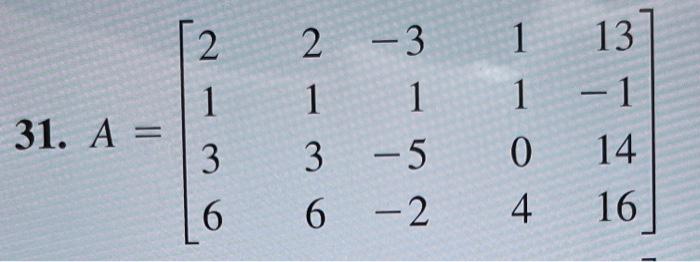 Solved Finding the Kernel, Nullity, Range, and Rank In | Chegg.com