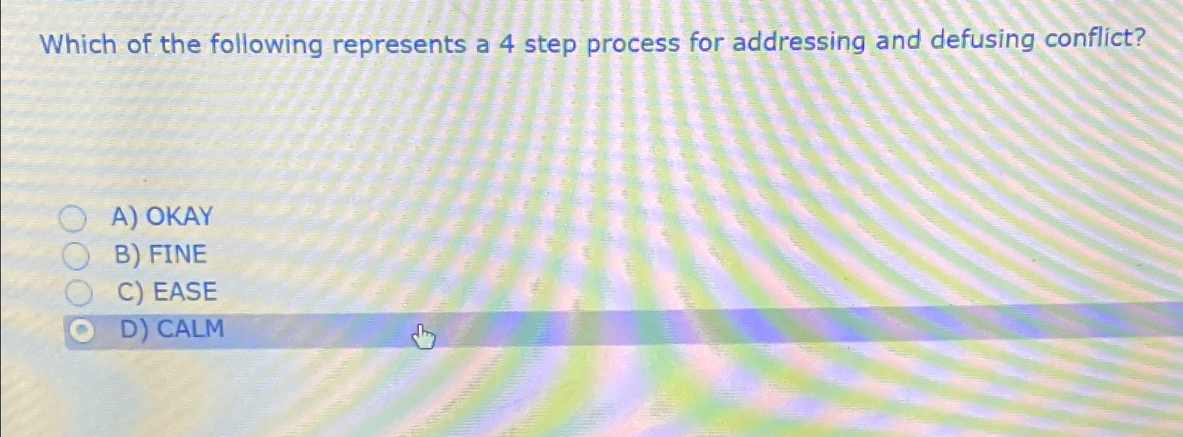 Solved Which of the following represents a 4 ﻿step process | Chegg.com