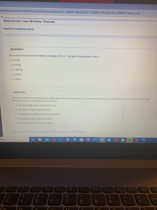 Solved /webapps/assessment/take/launch jsp?course | Chegg.com
