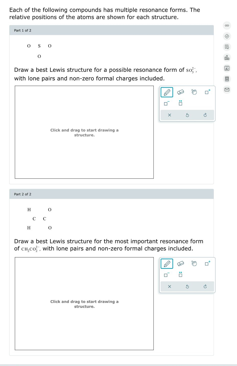 Solved Each of the following compounds has multiple | Chegg.com