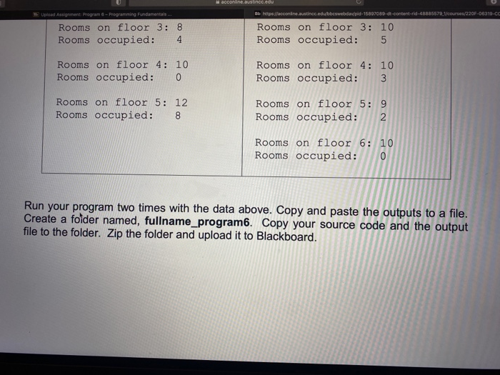 Solved Program 6 - Repetition Structures Write a program | Chegg.com