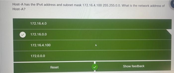 Solved Networking IPv4 QuestionNeed help understanding how | Chegg.com