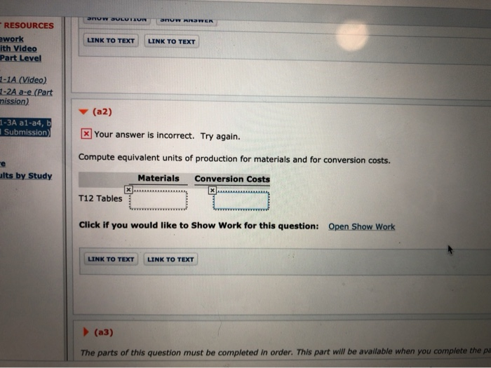 Solved Problem 21-3A a1-a4, b (Part Level Submission) | Chegg.com