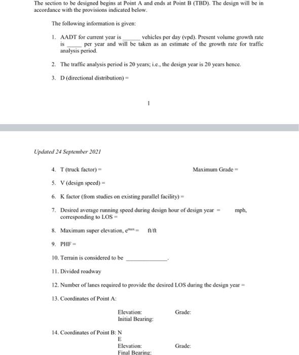 calculate the Annual average daily traffic (AADT)with | Chegg.com
