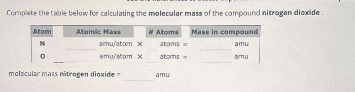 Solved Complete the table below for calculating the | Chegg.com