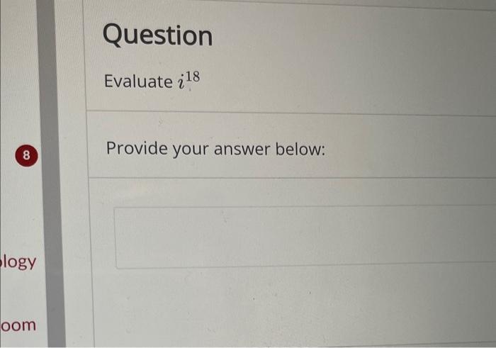 Solved Provide your answer below: | Chegg.com