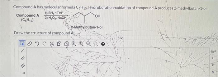 Solved Compound A has molecular formula C5H10. | Chegg.com