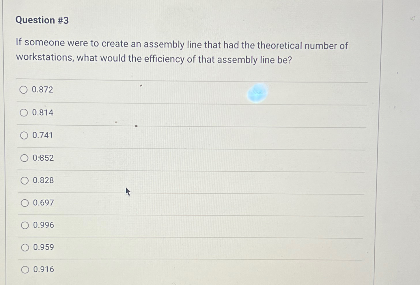 Solved Question #3If someone were to create an assembly line | Chegg.com