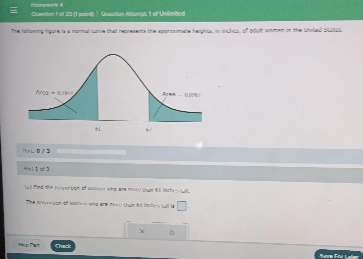 Solved The following figure is a normal curve that | Chegg.com