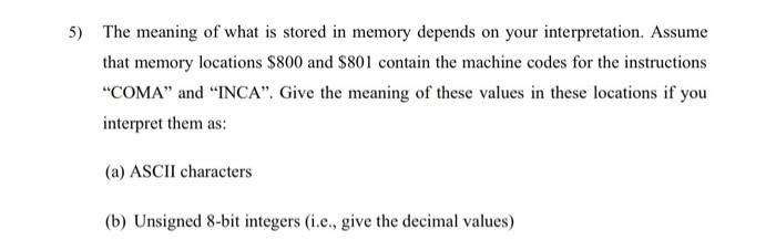 [Solved]: Microprocessors and Imbedded Systems 5) The meanin