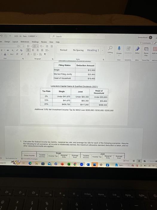 Solved Federal Income Tax Surnmary (2020) 3. The loo 1% of | Chegg.com