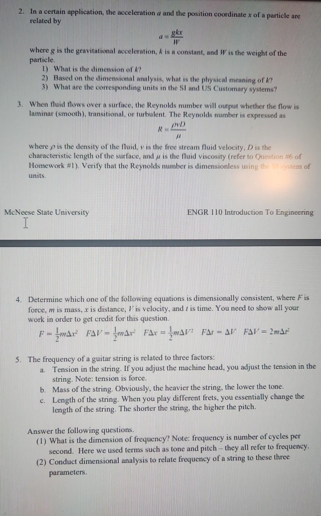 Solved 2. In a certain application, the acceleration a and | Chegg.com