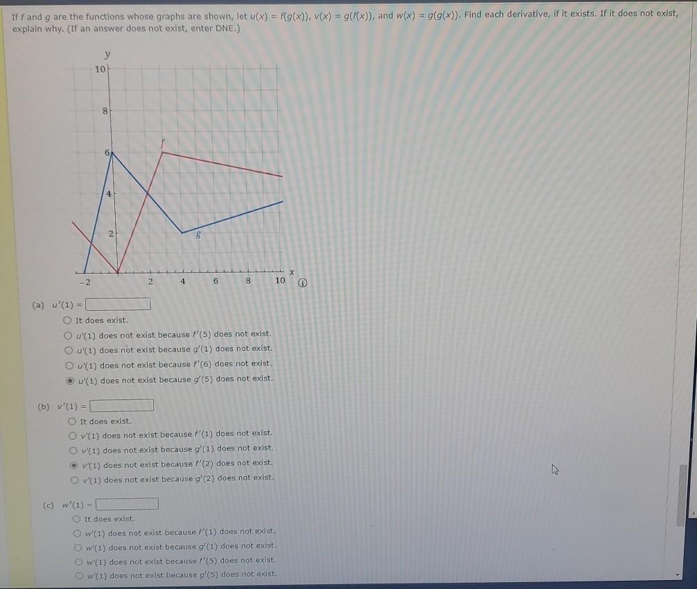 Solved if fand g are the functions whose graphs are shown, | Chegg.com
