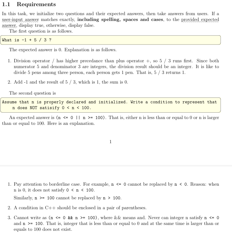 Solved 1.1 ﻿RequirementsIn this task, we initialize two | Chegg.com