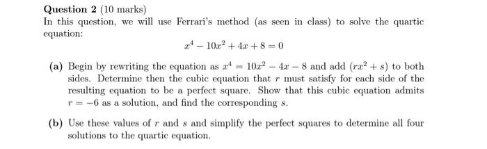 Solved Question 2 (10 marks) In this question, we will use | Chegg.com