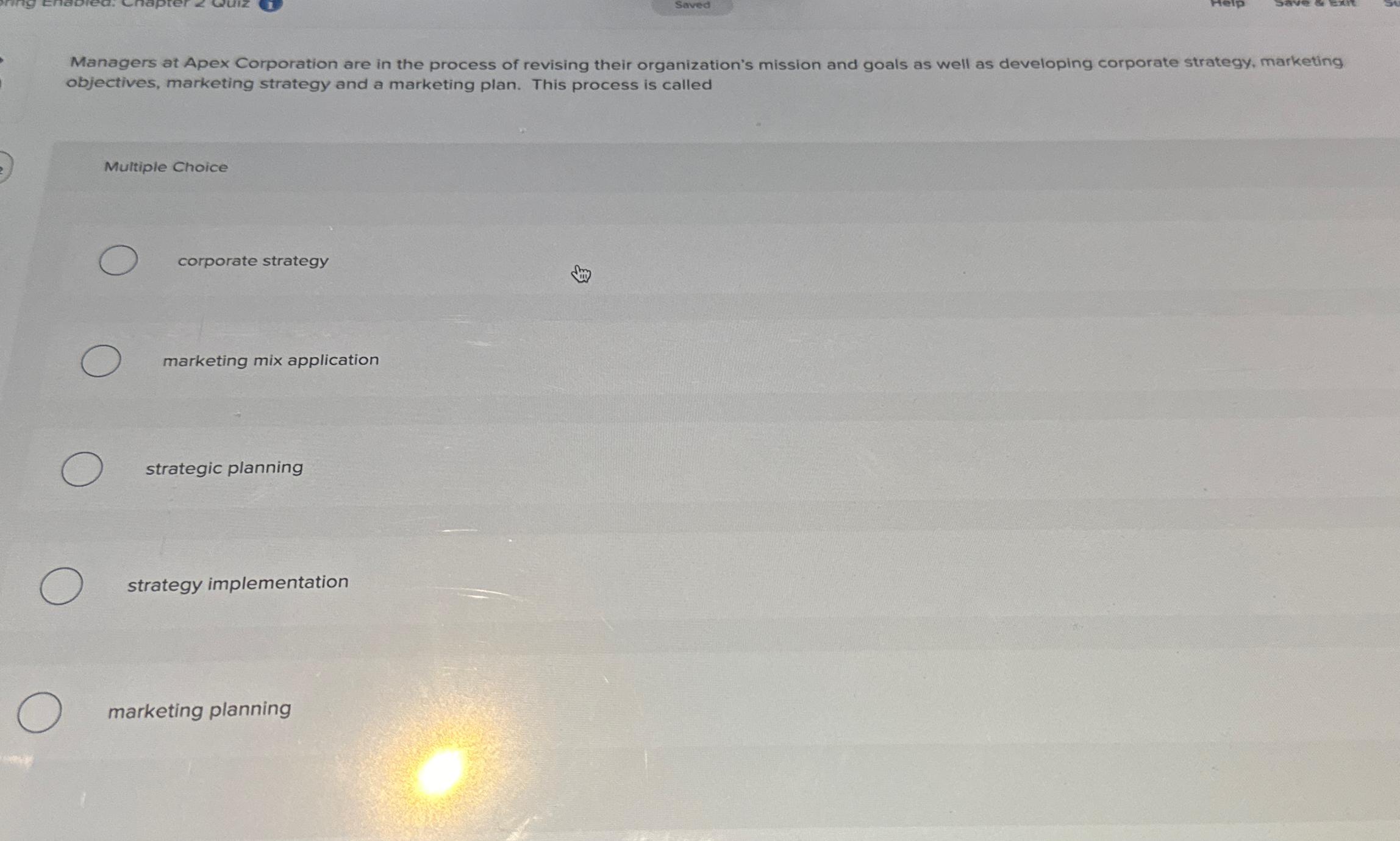 Solved objectives, marketing strategy and a marketing plan. | Chegg.com