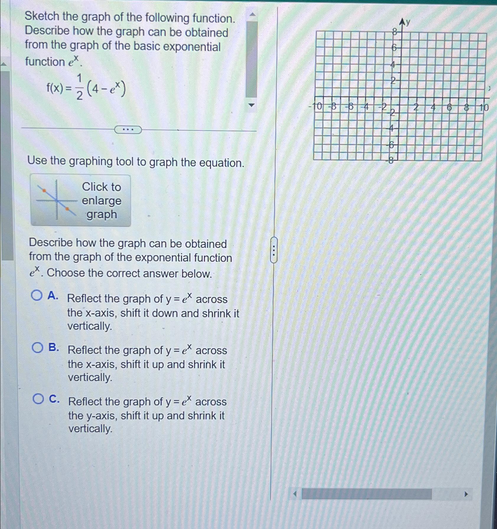 Solved Sketch the graph of the following function. Describe | Chegg.com