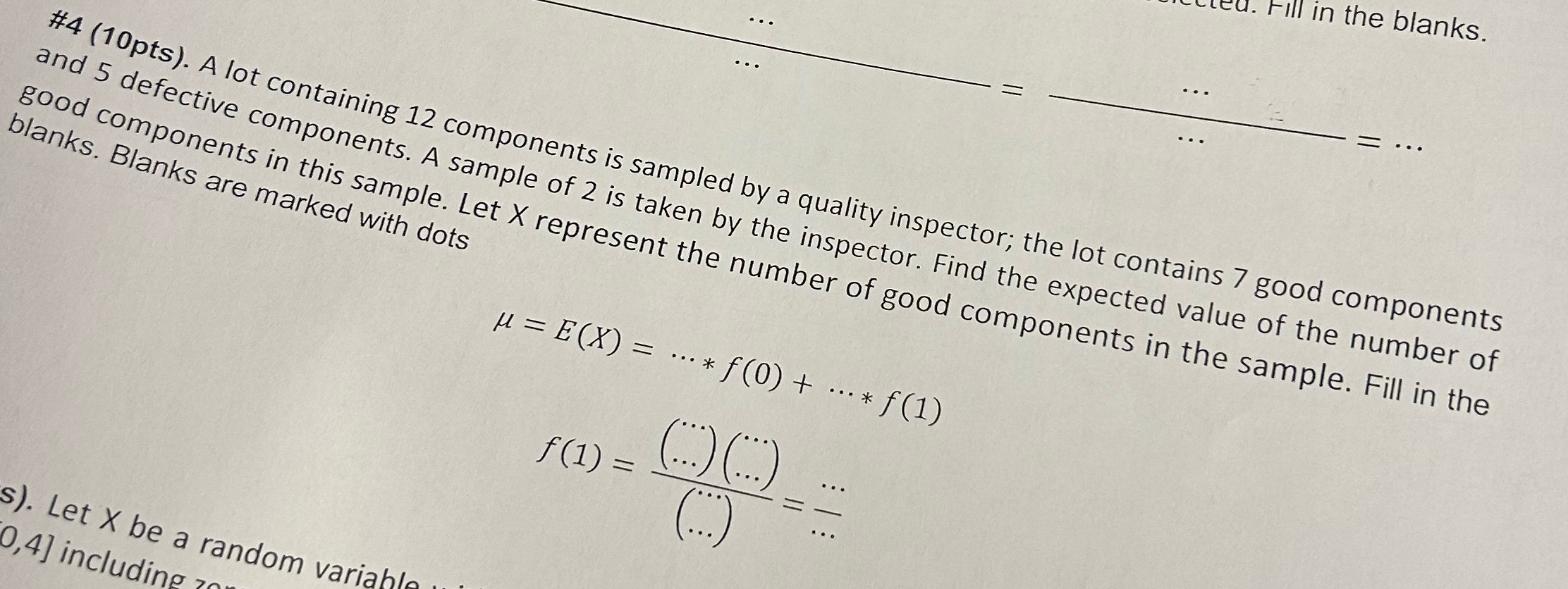 Solved SOSs ﻿defective components. A sample of 2 ﻿is sampled | Chegg.com