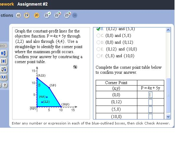 Solved Graph the constant-profit lines for the objective | Chegg.com