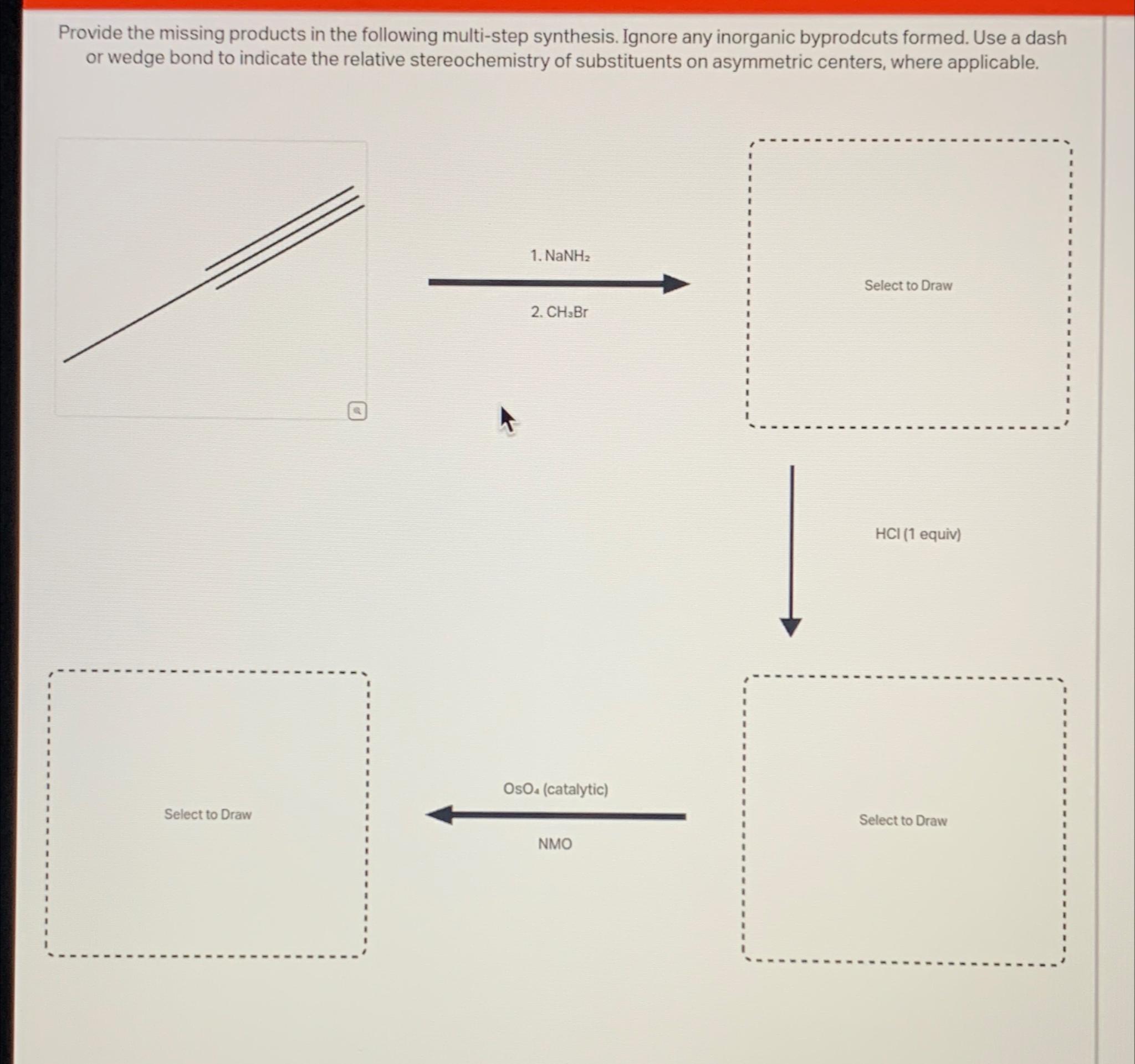 Solved Provide the missing products in the following | Chegg.com