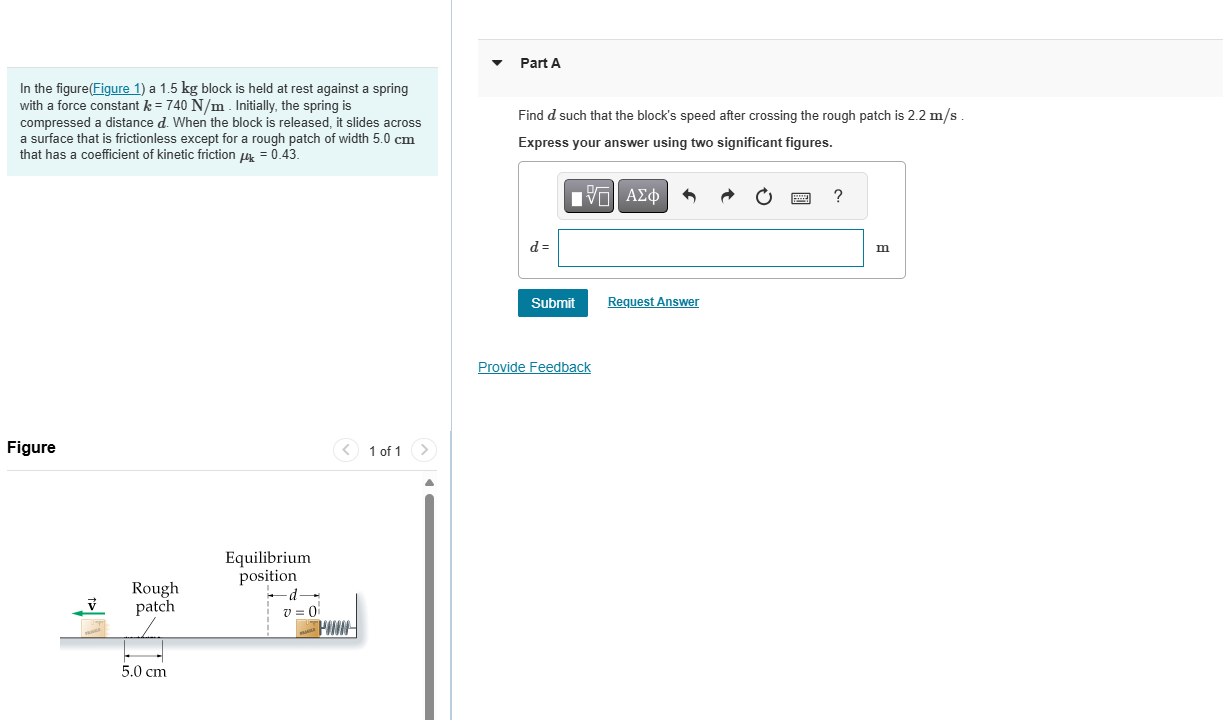 Solved In the figure(Figure 1) ﻿a 1.5 ﻿kg block is held at | Chegg.com